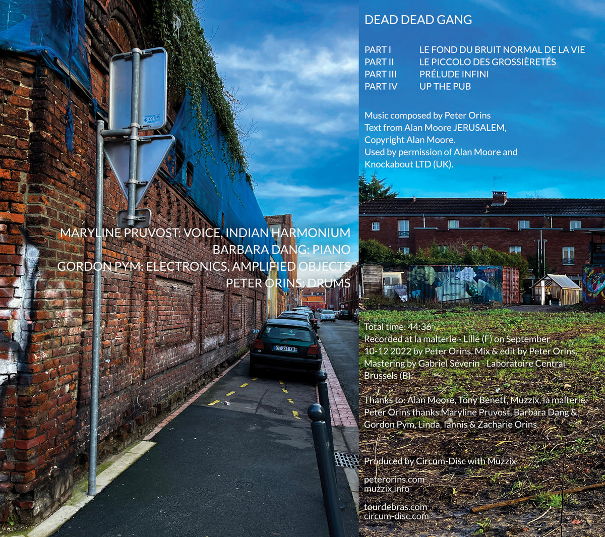 DEAD DEAD GANG | Orins, Pruvost, Dang, Pym | Tour de Bras (records)