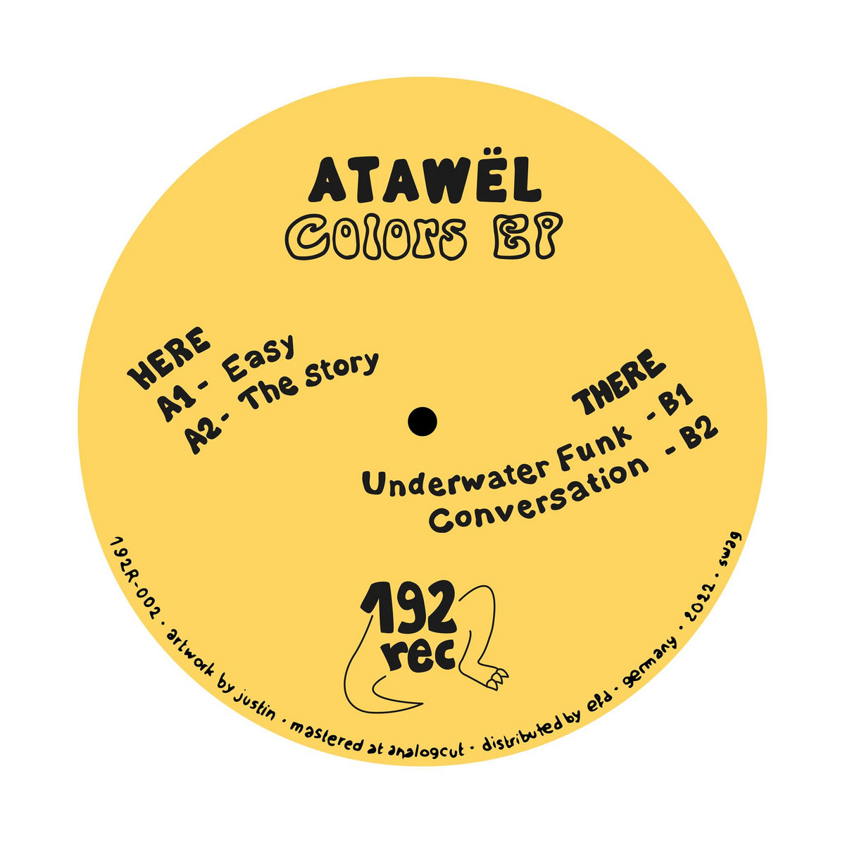 [192R-002] Atawël - Colors EP | Atawël | 192 rec