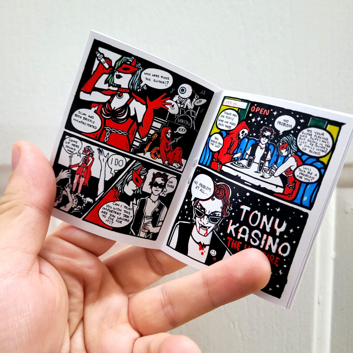 Free Mini Comic Book | Morbid And Miserable Records
