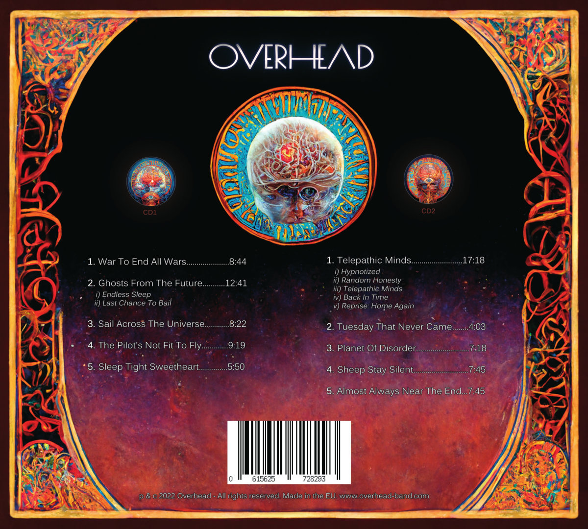 Telepathic Minds | Overhead | Melodic Revolution Distribution