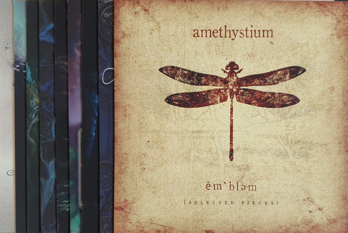 Emblem (Selected Pieces) postcard (signed) + digital album | Amethystium