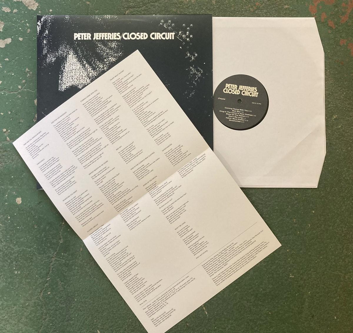 Closed Circuit | Peter Jefferies | Ba Da Bing Records