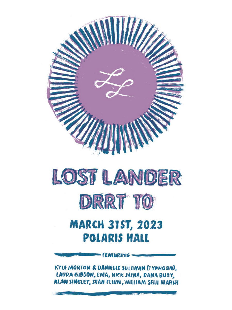 DRRT 10 Year Show Poster | Lost Lander