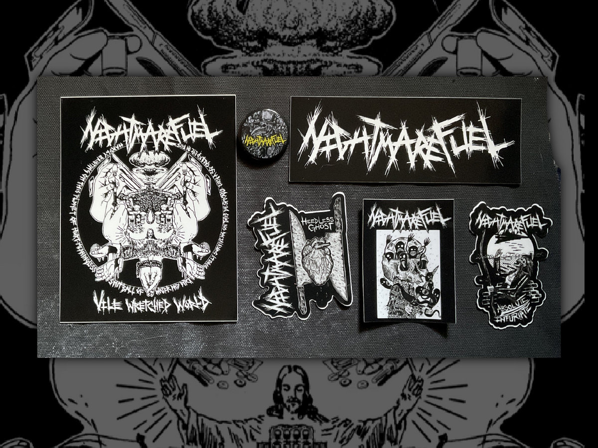 Nightmare Fuel Sticker Set + Badge | Nightmare Fuel