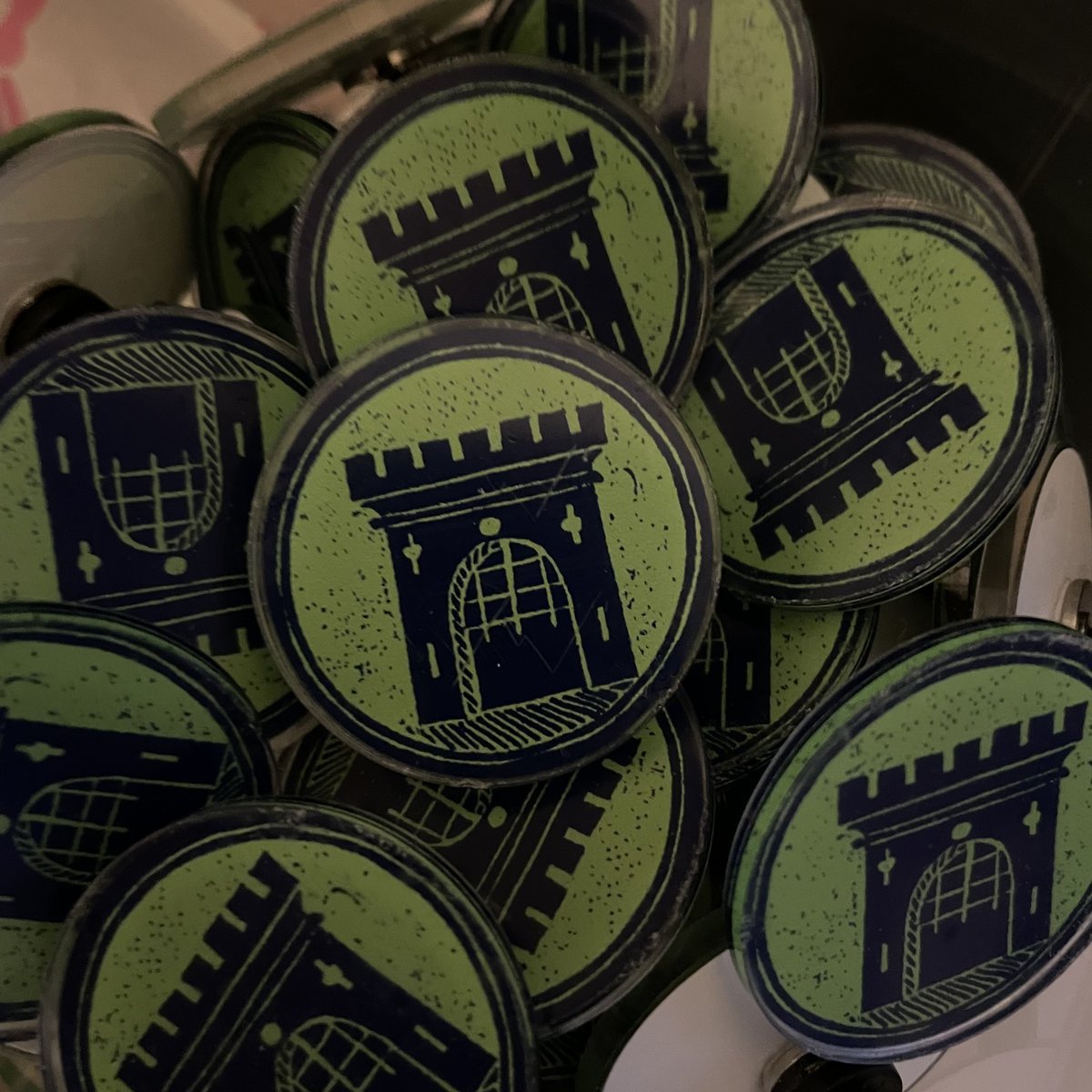 Castle Sigil pin | Bent Window Records