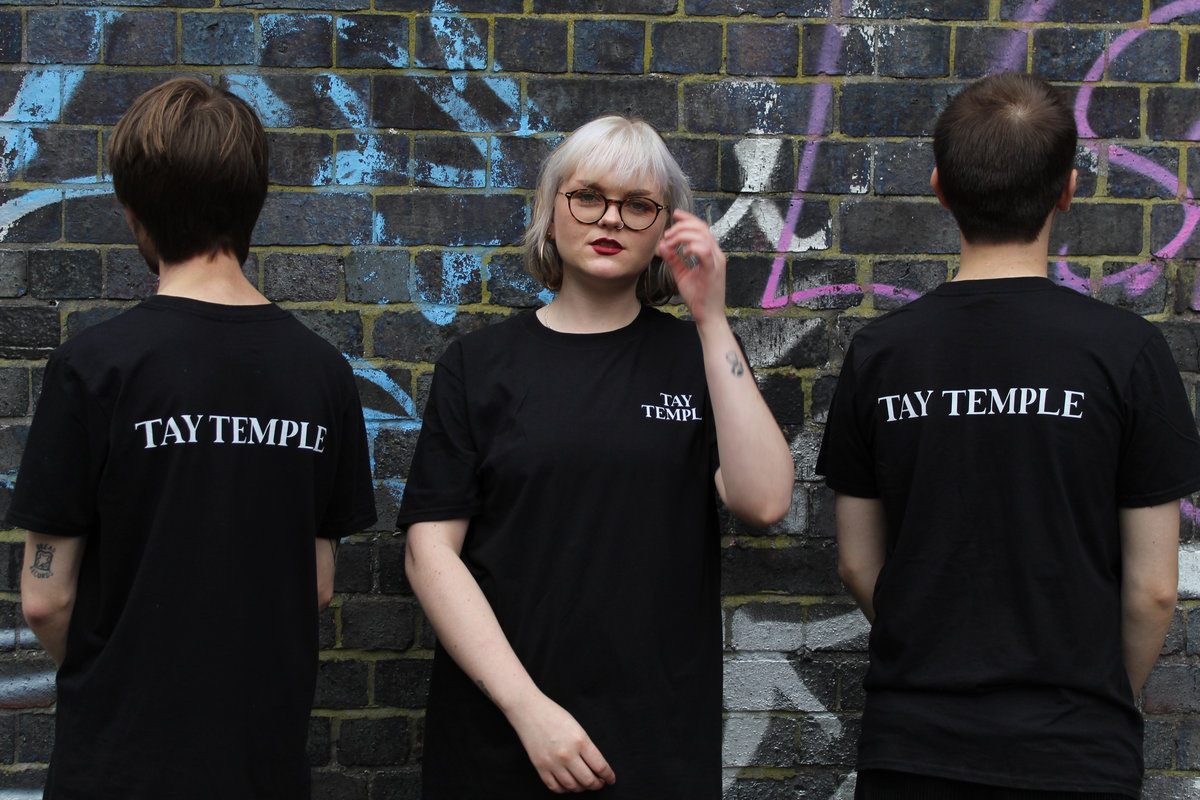 Tay Temple - Front & Back Logo T-Shirt - Black | Tay Temple