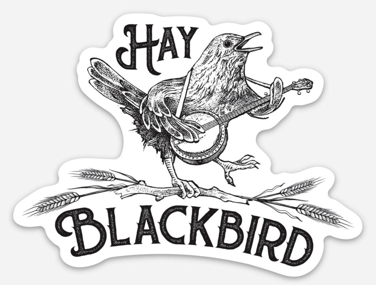 Hay Blackbird sticker | Hay Blackbird