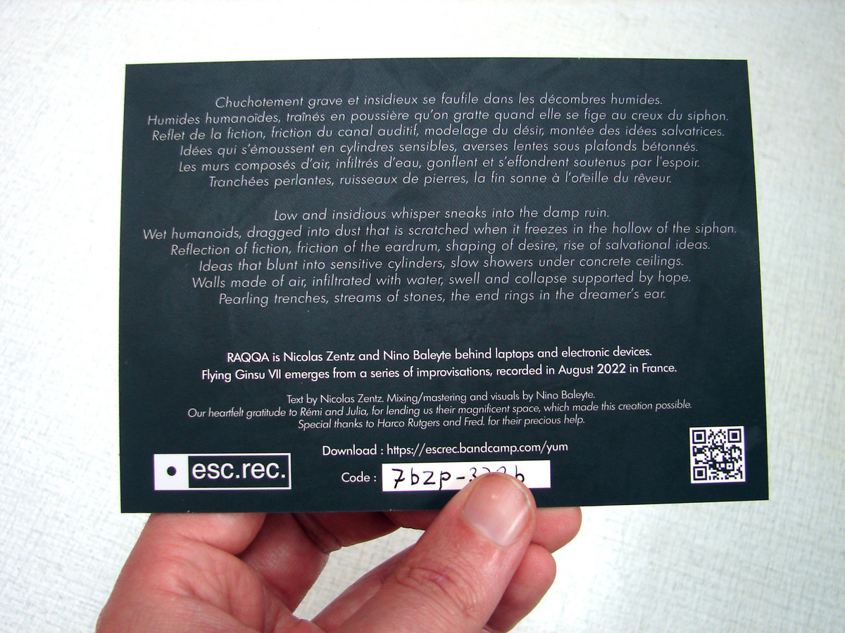 Flying Ginsu VII | RAQQA | Esc.rec.