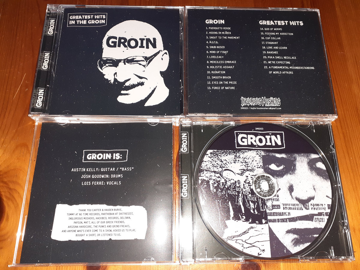 Greatest hits in the groin | GROIN | Inglorious Moshers