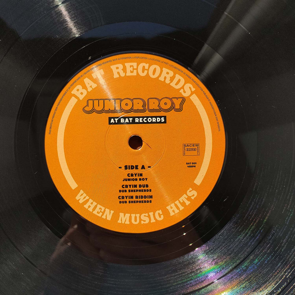 Junior Roy at BAT Records | Junior Roy, Dub Shepherds | Bat Records