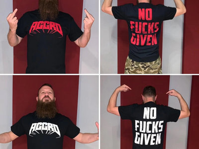 Aggro Logo T'Shirt with NFG back print | Aggro