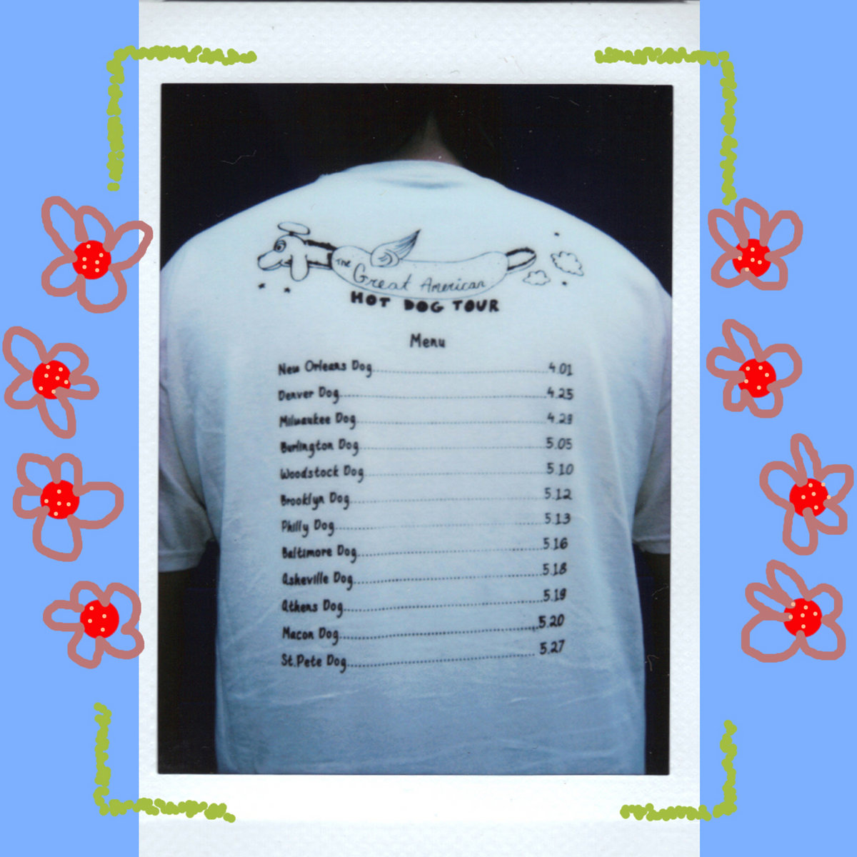 "Hot Dog Tour" Tee-Shirts | Alex Homan