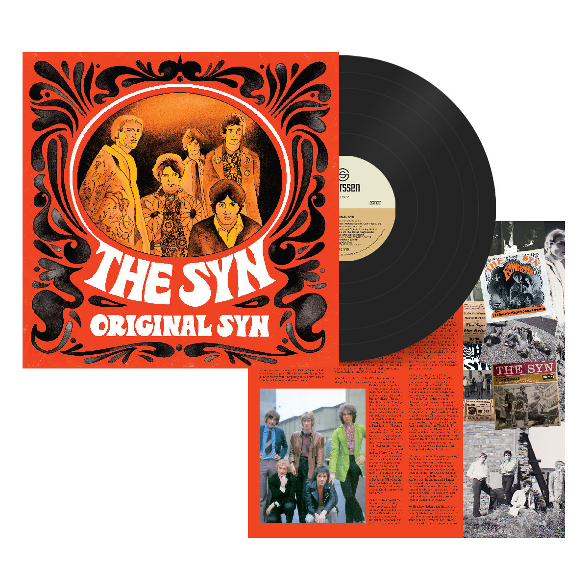 THE SYN - Original Syn (1965-69) · Black LP | Guerssen Records