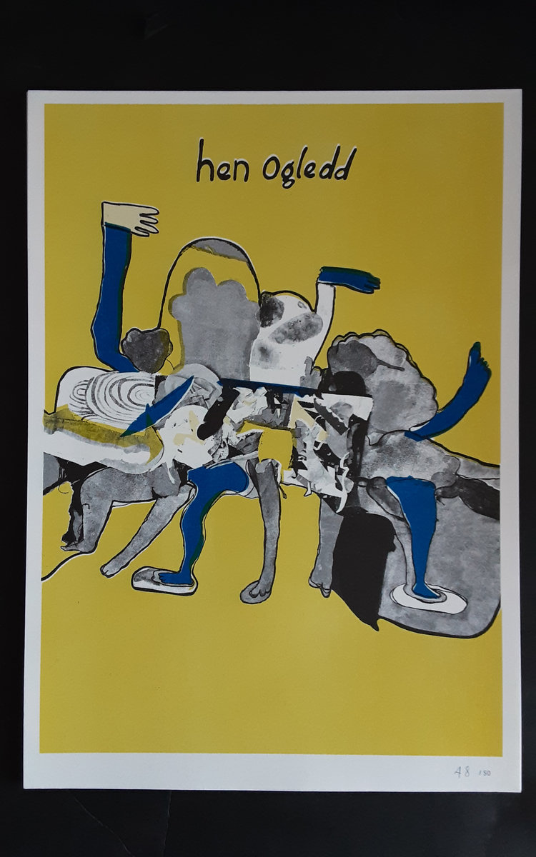HEN OGLEDD LIMITED EDITION POSTER | Rhodri Davies