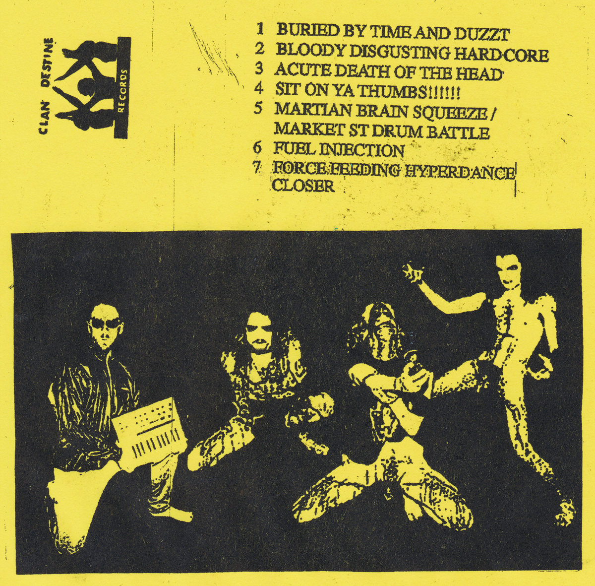 BLOODY DISGUSTING HARDCORE | ART ATTACKK HEADCORE | Clan Destine Records