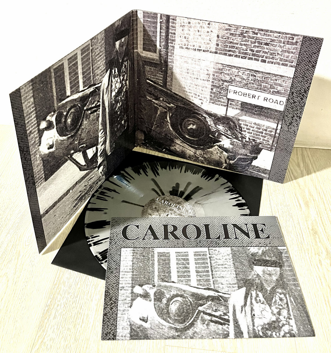 CAROLINE K - Now Wait For Last Year LP (Black / Grey Splatter Vinyl ...