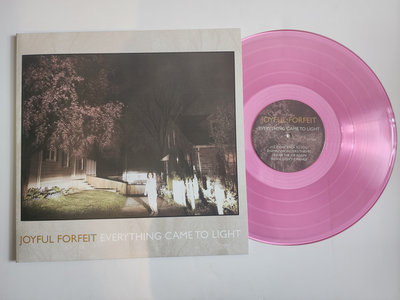 Everything Came To Light EP - Clear Pink Vinyl | Joyful Forfeit