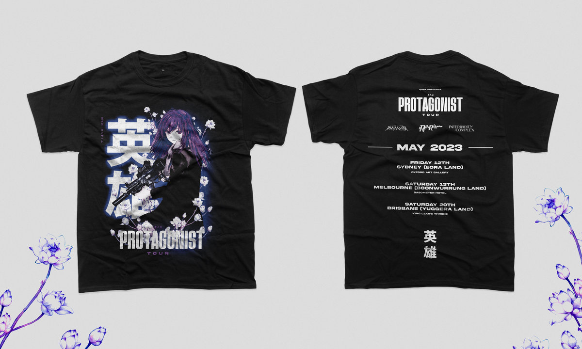 Protagonist Tour Limited Edition Tees | RinRin