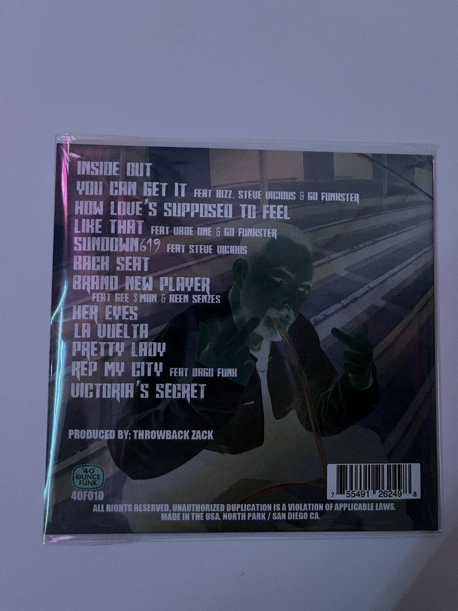 Unapologetically Me (CD) | 40 Ounce Funk