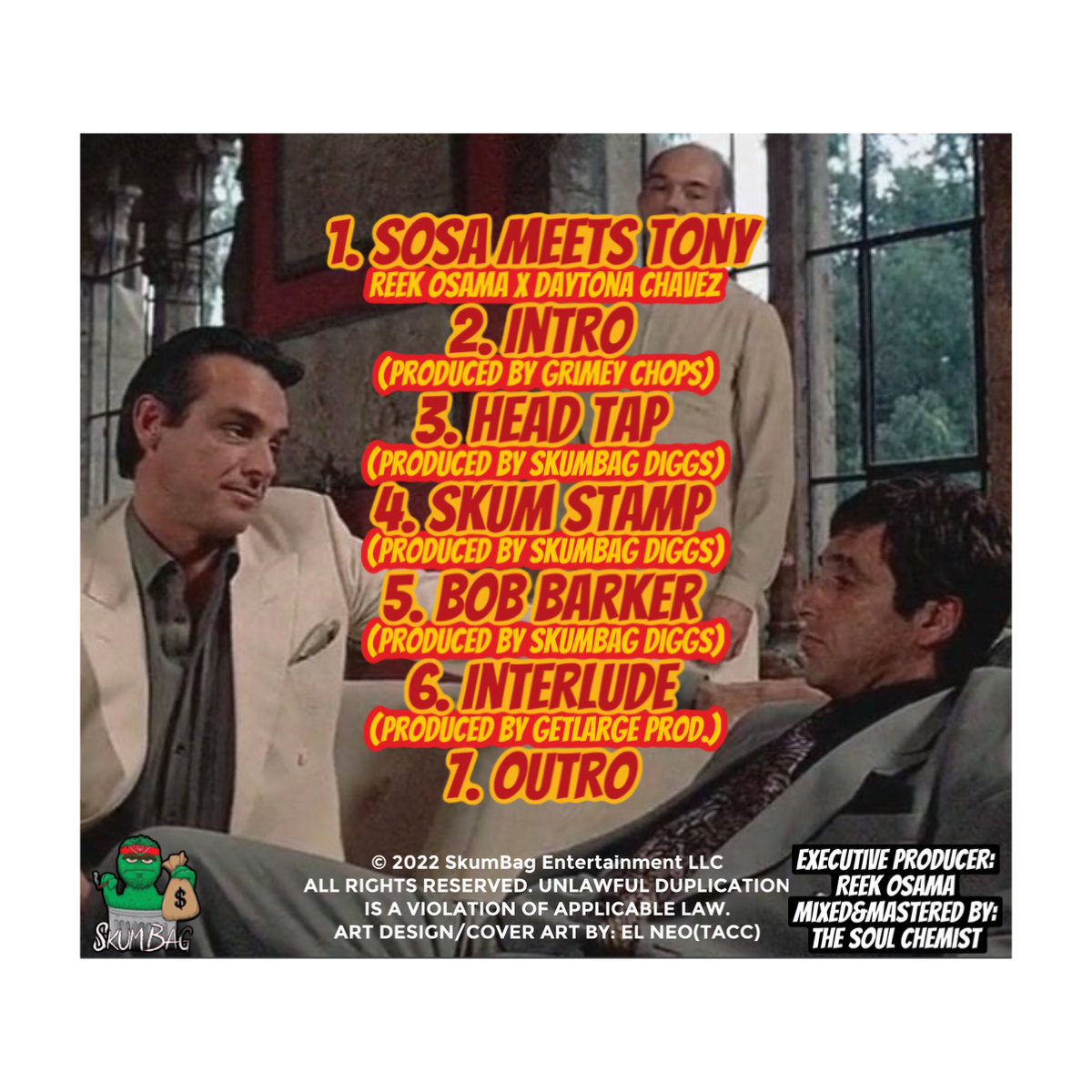 Sosa Meets Tony-EP | Reek Osama x Daytona Chavez | 87 North Music ...