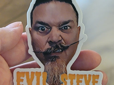 Evil Steve Sticker | Jane Rose and The Deadends