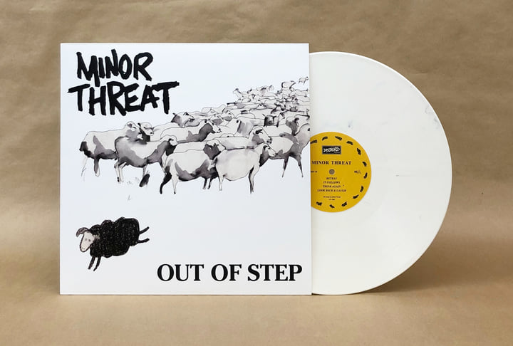 Minor Threat Out Of Step Album Cover