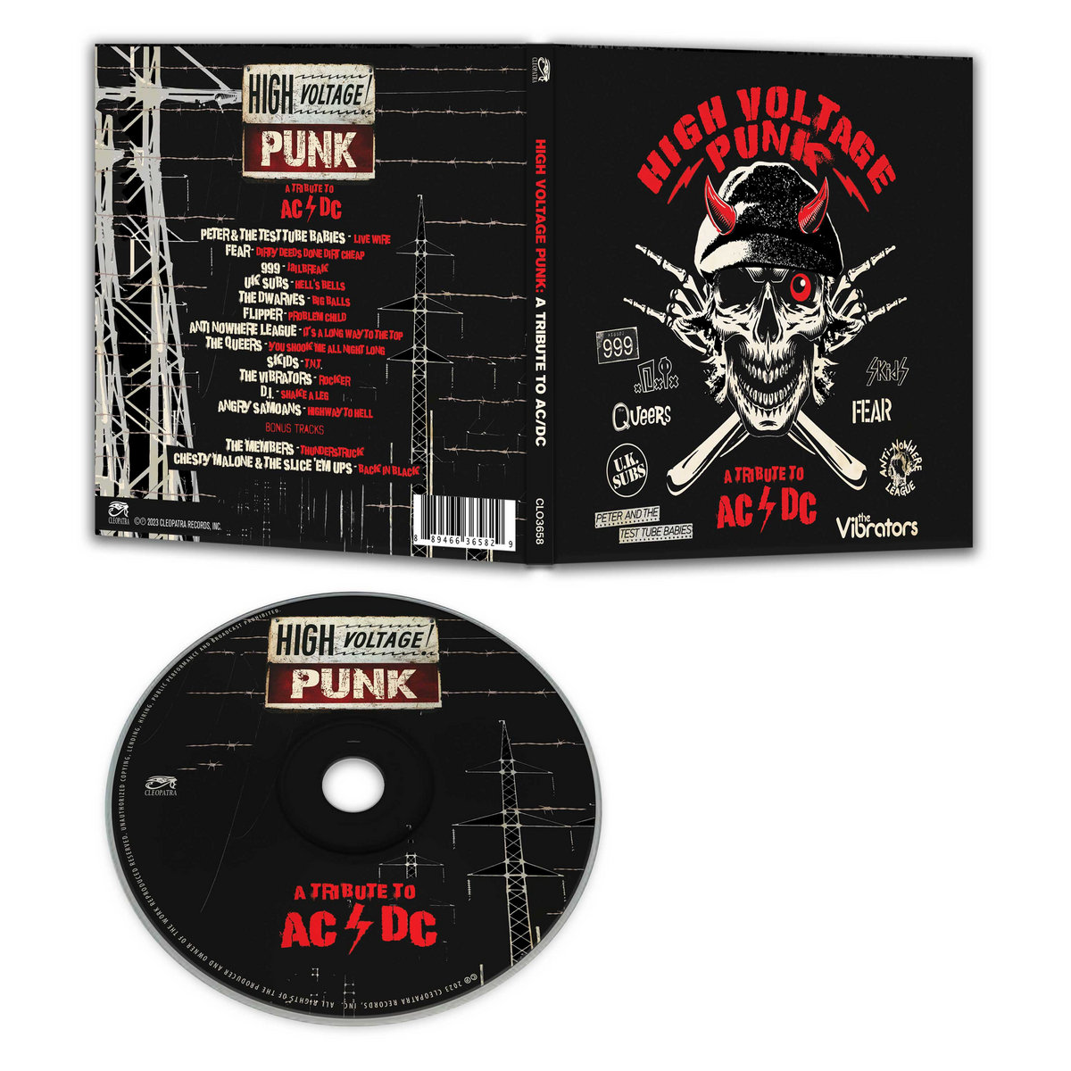 High Voltage Punk - A Tribute To AC/DC | Various Artists | Cleopatra ...