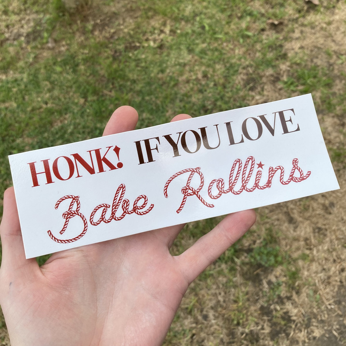 Honk! Sticker (x2) | Babe Rollins