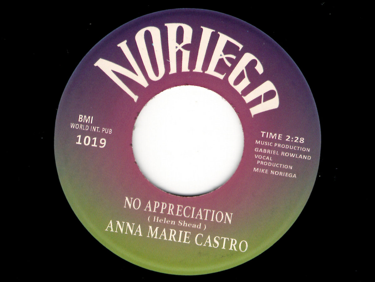 No Appreciation - Anna Marie Castro / Cuckoo - Noriega & The Vatones | NEW - Low-rider Oldies