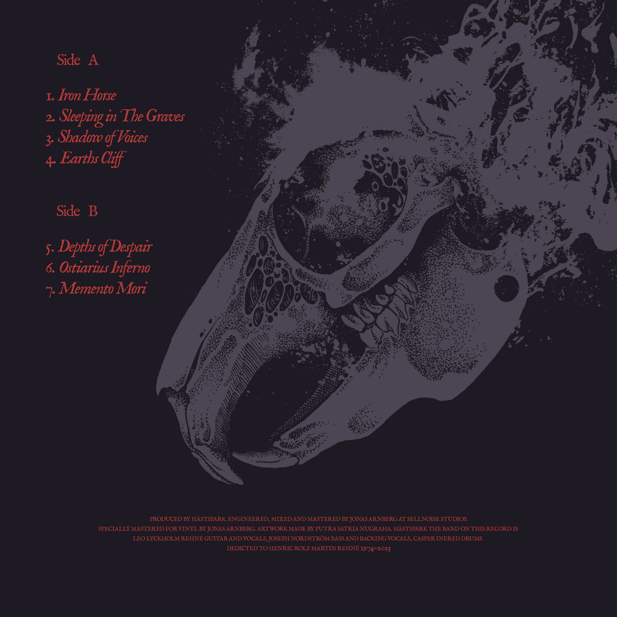 Ostiarius inferni | Hästspark | Ozium Records