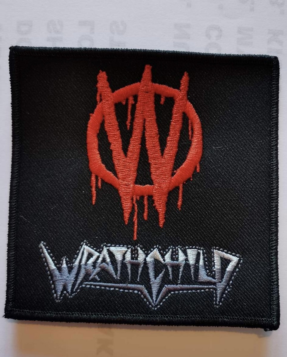 Wrathchild Logo 4'x4' Embroidered Patch | WRATHCHILD