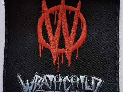 Wrathchild Logo 4'x4' Embroidered Patch | WRATHCHILD