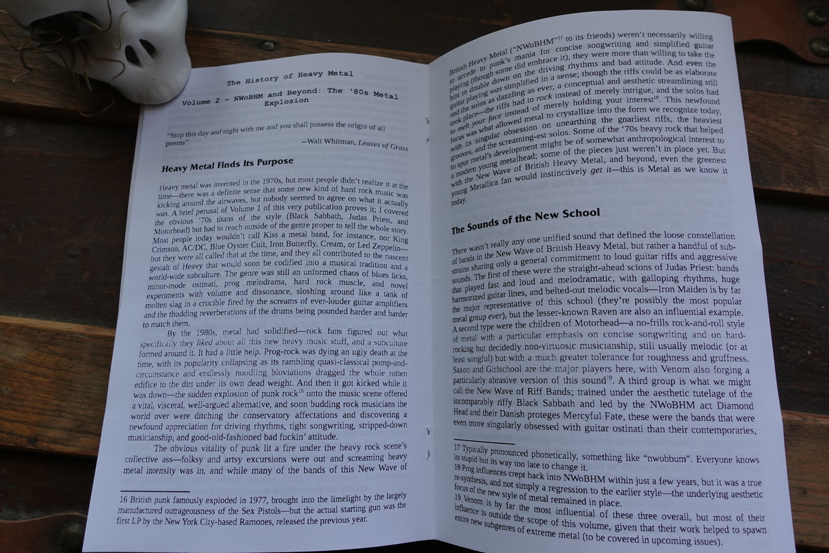 Compilation Mega-Zine - Vols 1 & 2 | Heavy Metal Handbook