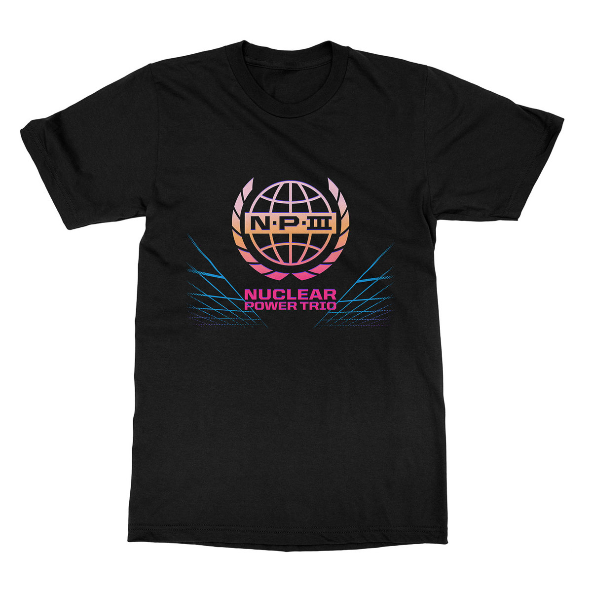 Synthwave T-Shirt | Nuclear Power Trio
