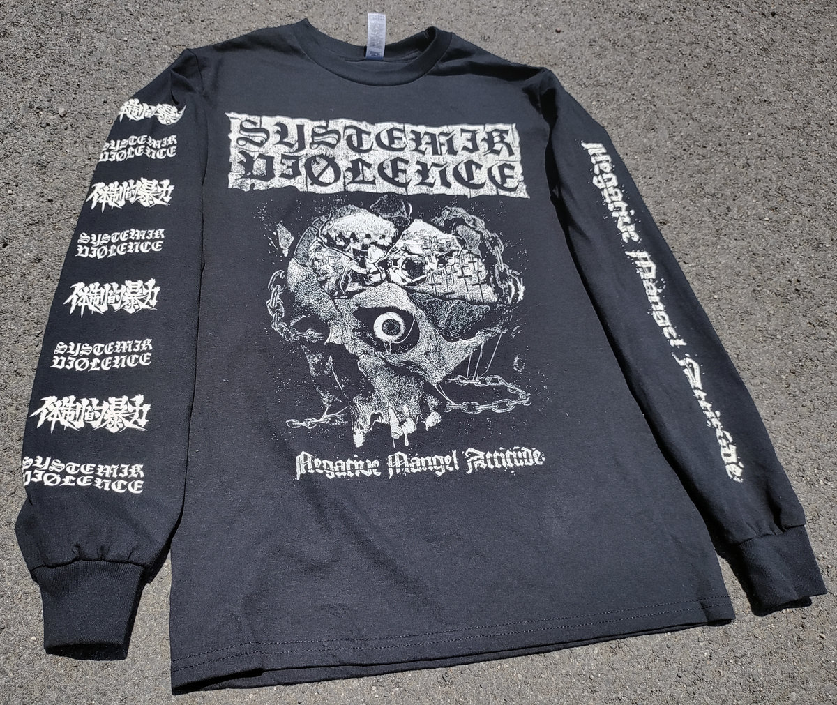 "Negative Mangel Attitude" Longsleeve | Systemik Viølence