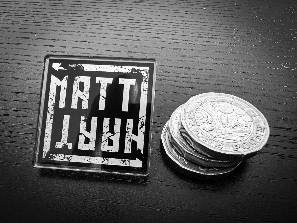 MATT HART pin badge | MATT HART