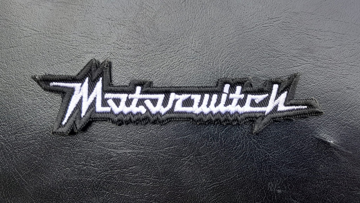 Motorwitch Logo Patch White | Motorwitch