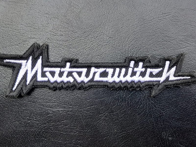 Motorwitch Logo Patch White | Motorwitch