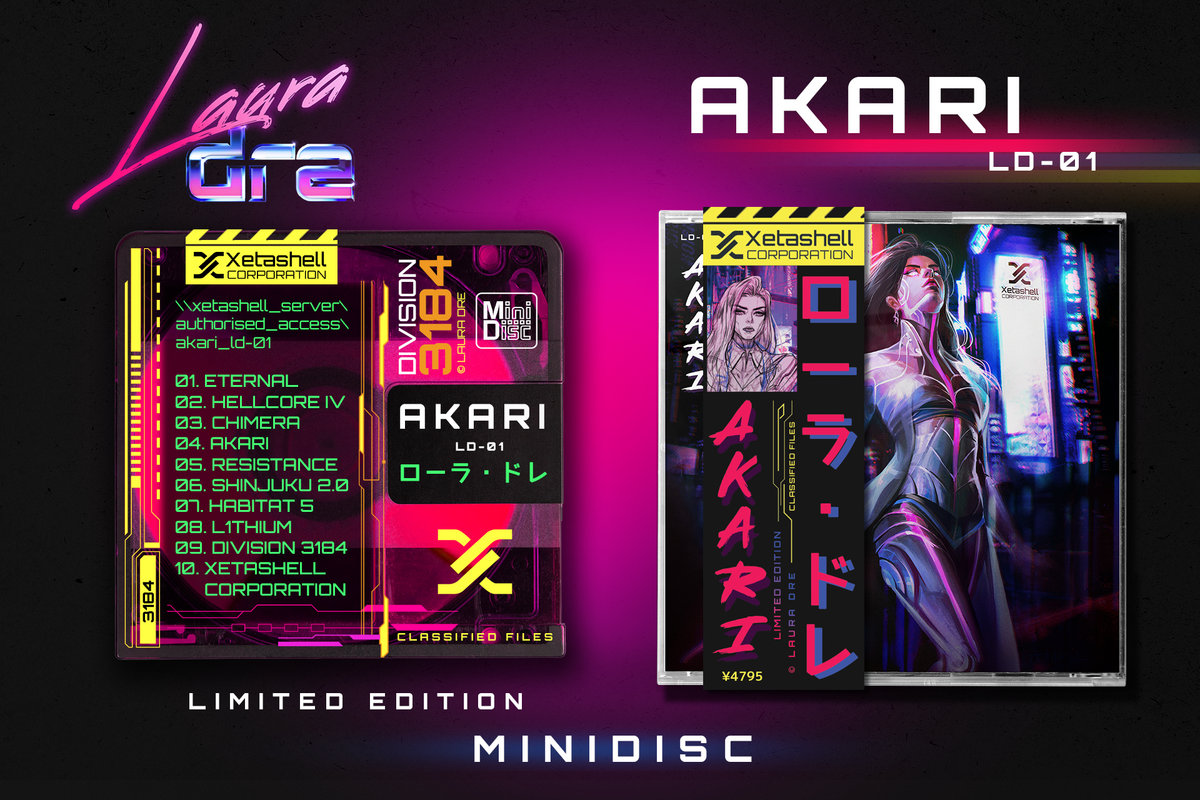Akari Ld 01 Limited Edition Minidisc Laura Dre