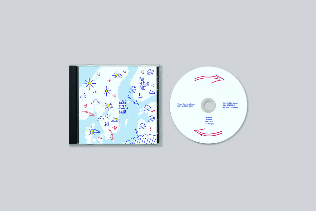 Man blåser bort | Vasas flora och fauna