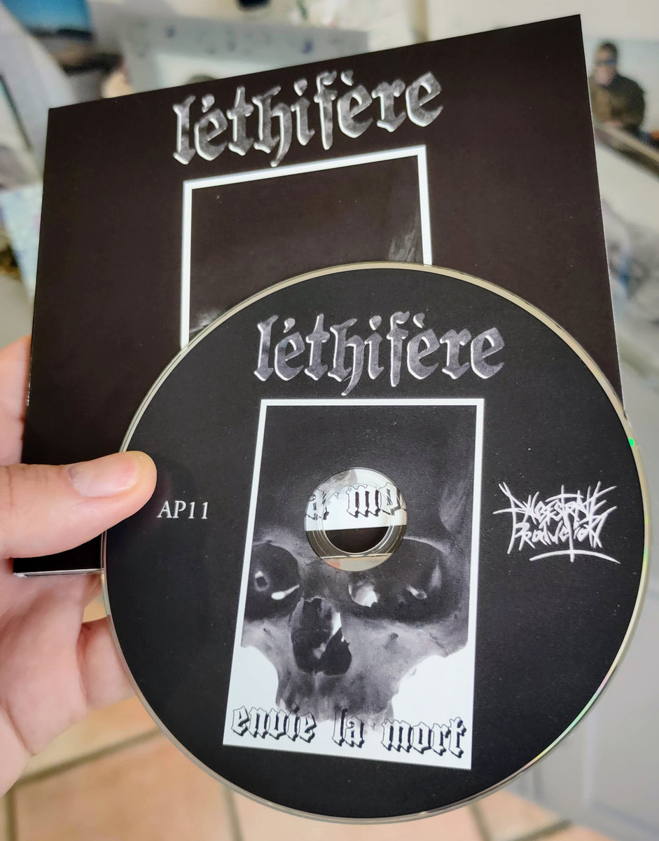 Léthifère - Envie la mort (Digipack CD) | Erroiak