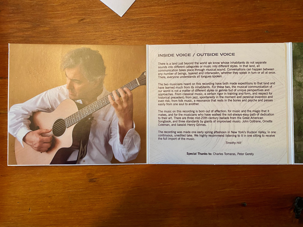 Inside Voice / Outside Voice | Michael Bisio / Timothy Hill | Michael Bisio