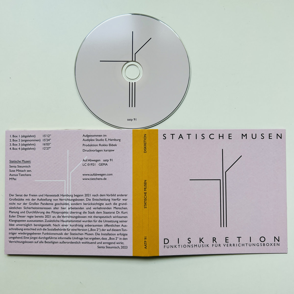 Diskretion. Funktionsmusik für Verrichtungsboxen | Statische Musen ...