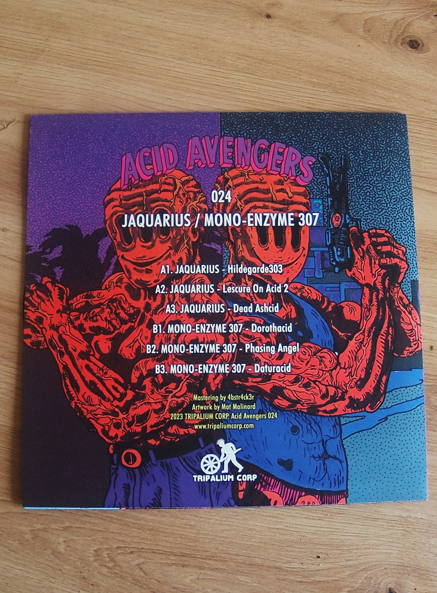 AAR024 - Jaquarius / Mono-enzyme 307 - Acid Avengers 024 | Jaquarius ...