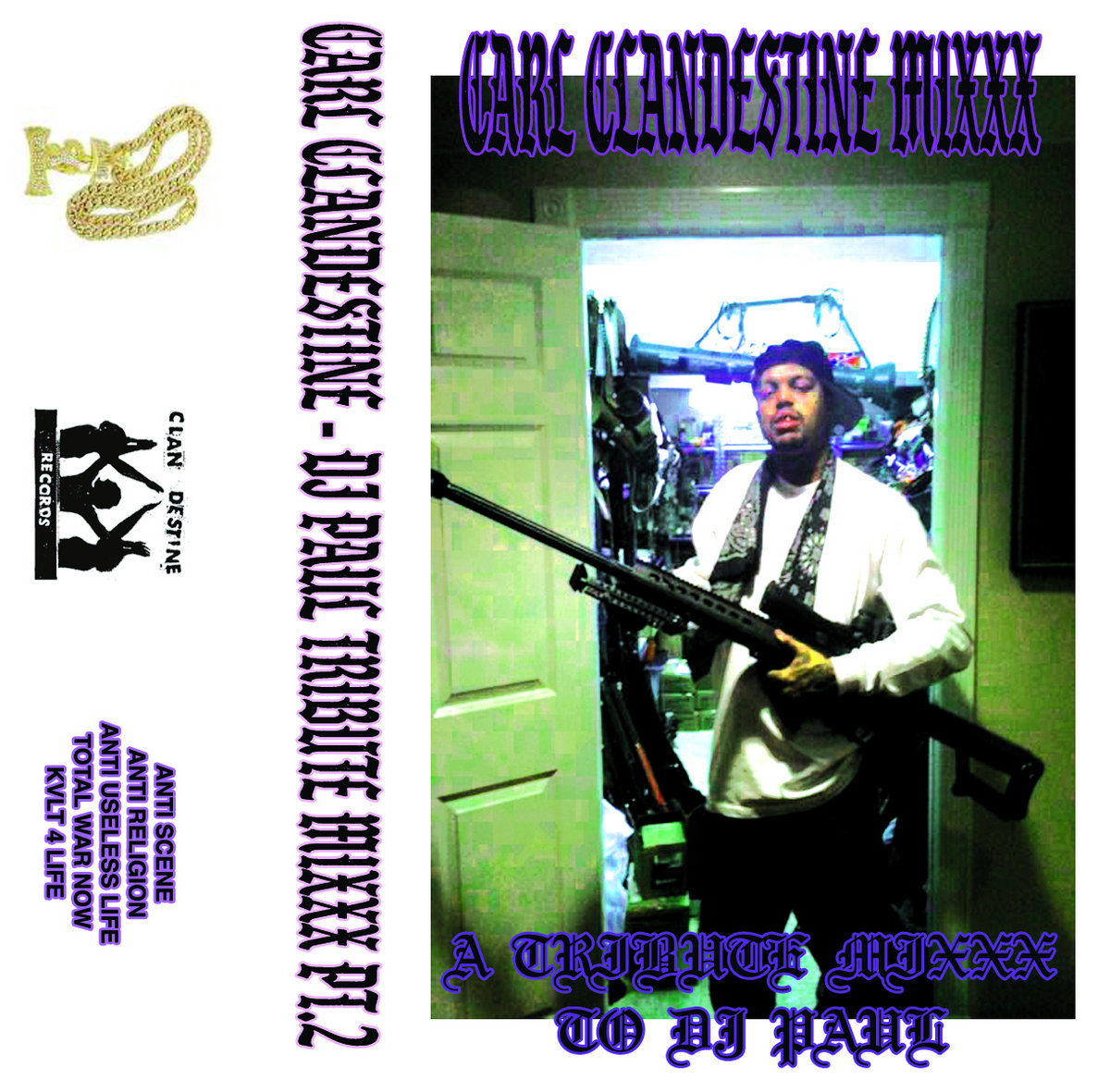 CARL CLANDESTINE - DJ PAUL TRIBUTE PART 2 MIXXX CS | Clan Destine Records