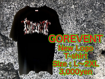 GOREVENT NEW-LOGO T-shirt 2023(BLACK) | 帝Production