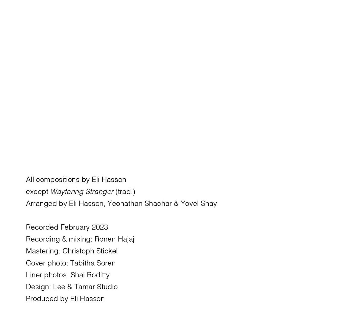 Seven Seas | Eli Hasson; Yeonathan Shachar; Yovel Shay | Eli Hasson