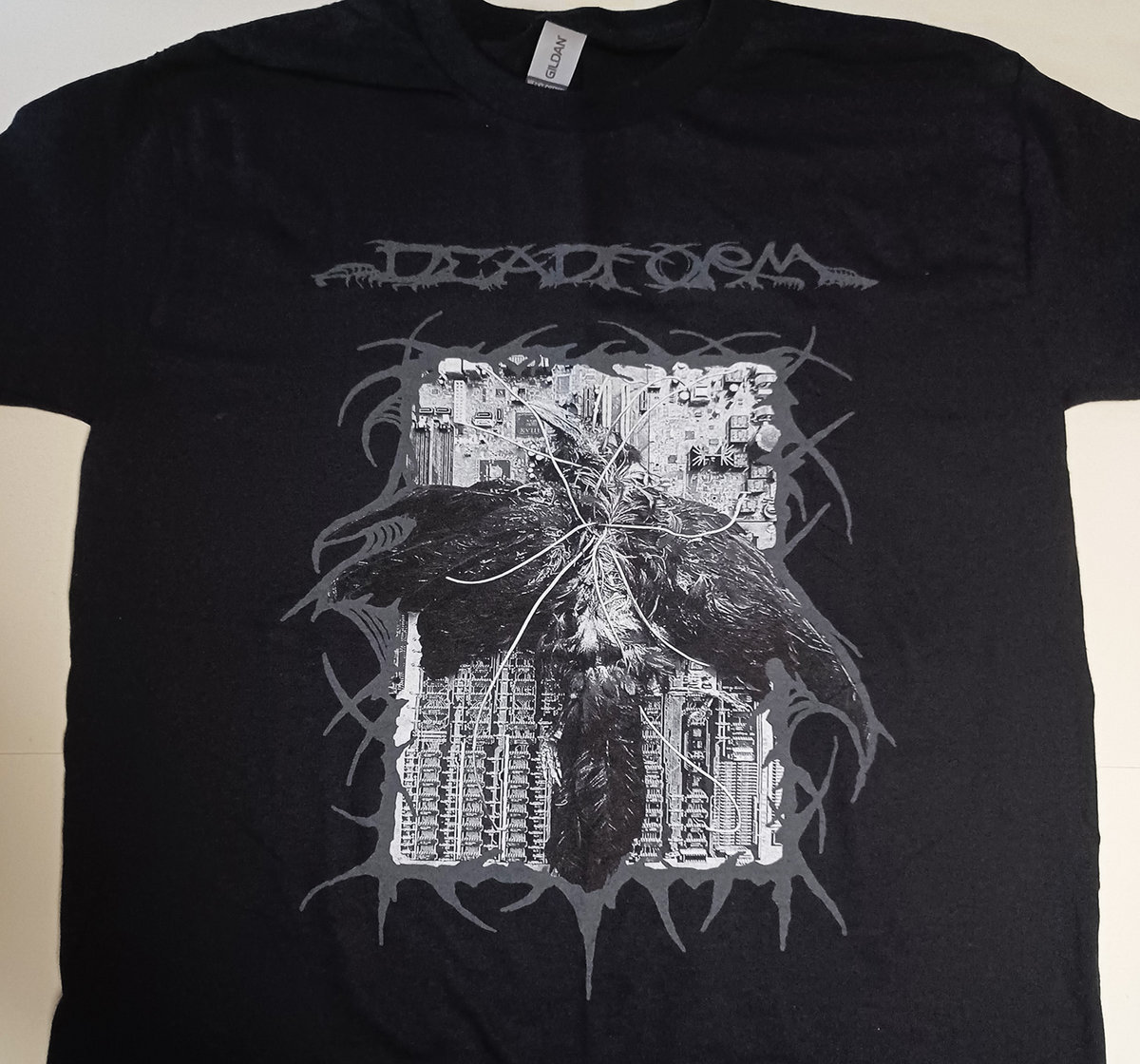 Deadform crow design Shirt | Brainsand