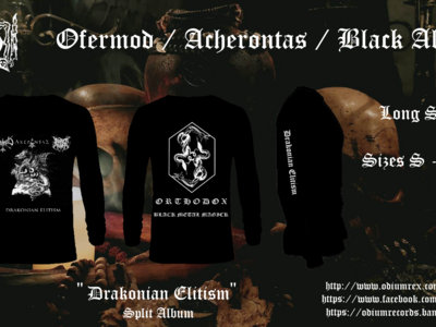 Ofermod / Acherontas / Black Altar - "Drakonian Elitism" Longsleeve - Pre order | Odium Records