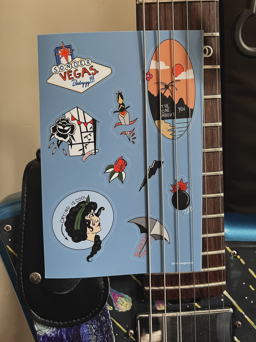 Flash Tattoo Sticker Sheet | The Sonder Bombs